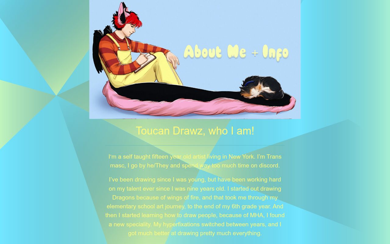 Toucan drawz’ info